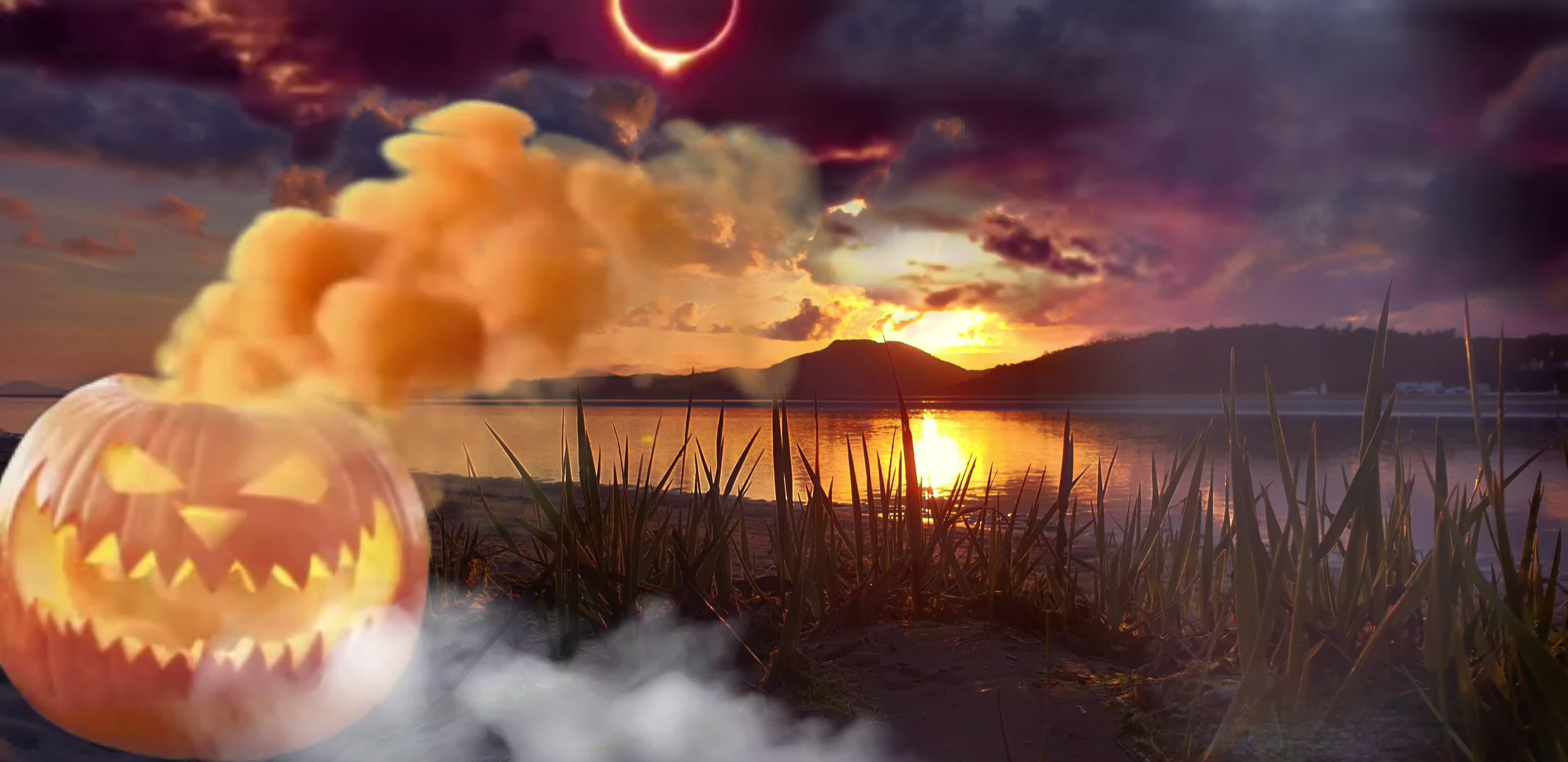 Haunted Halloween Beach