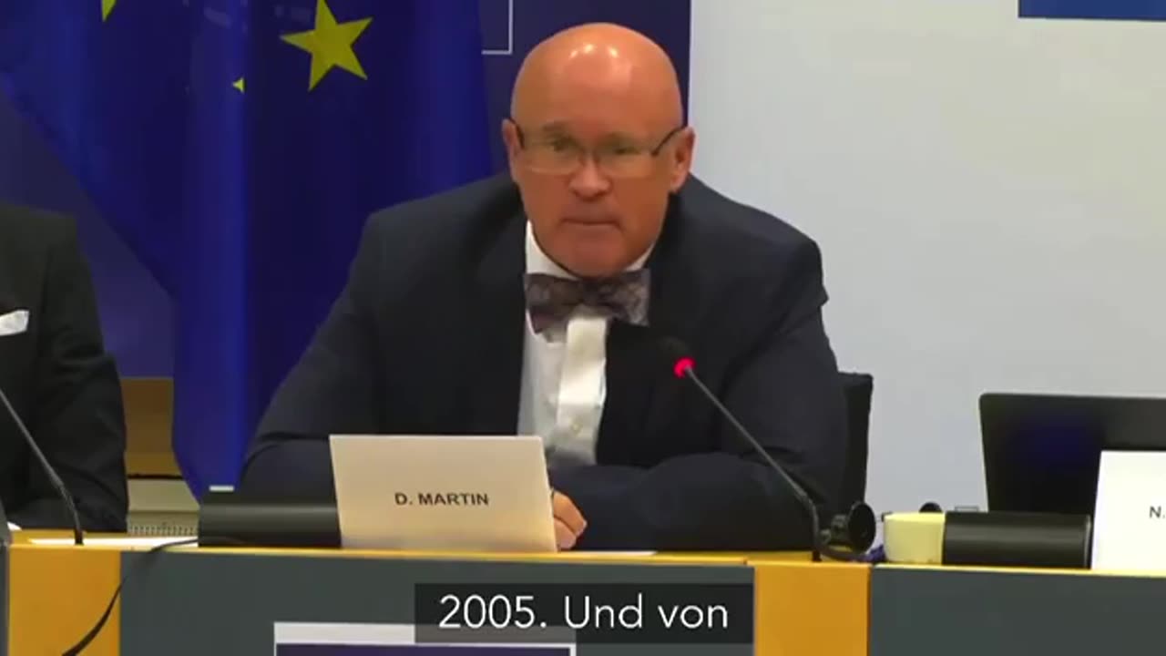 Dr. David Martin: Vor dem EU-Parlament
