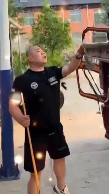 This Chinese man saw what happened to him. He was proud