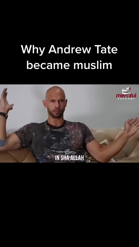 WHY ANDREW TATE BECAME MUSLIM