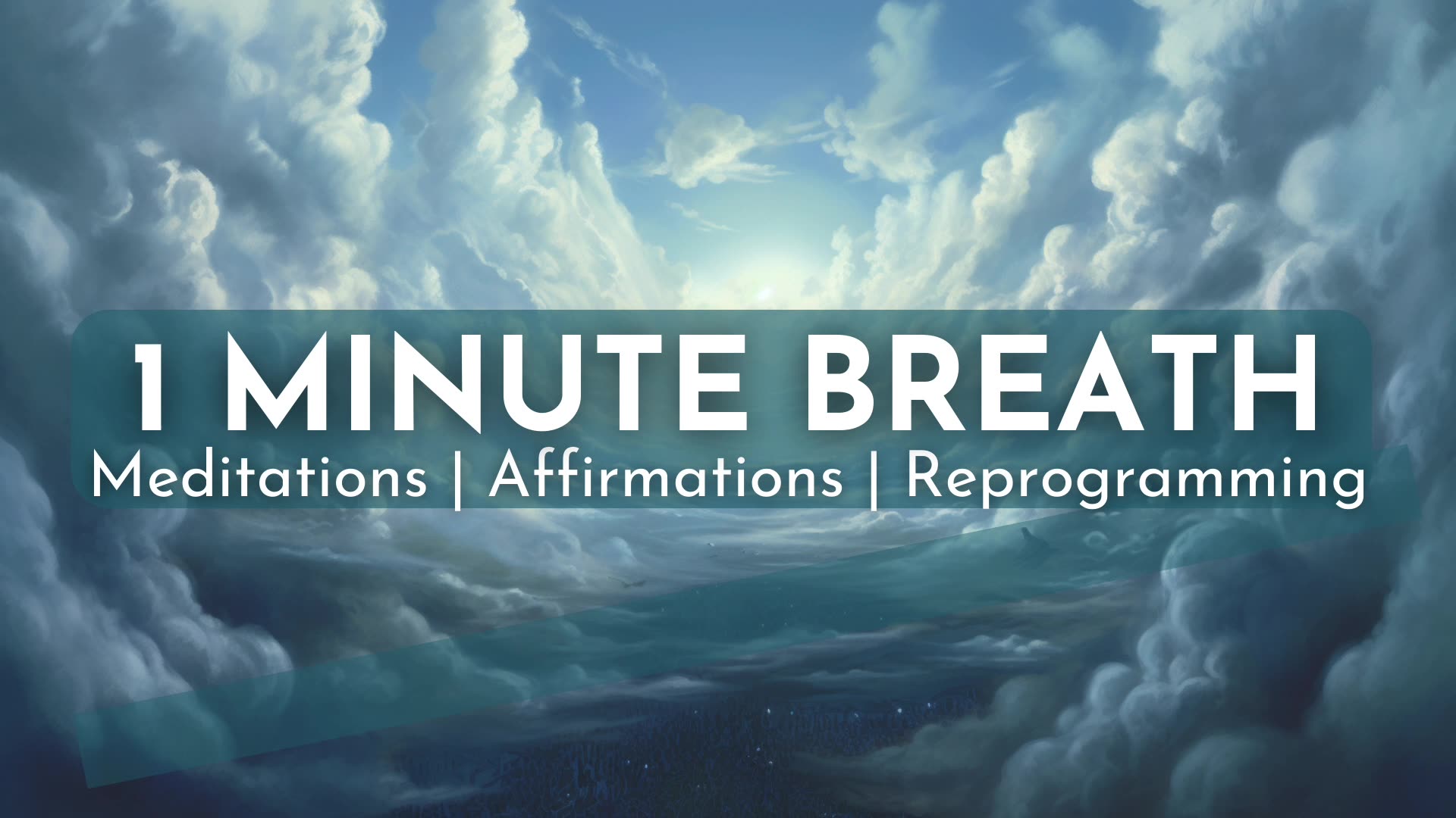 1 Minute Breath Meditation | Deep Breathing Exercise | 15 Mins Guided ...