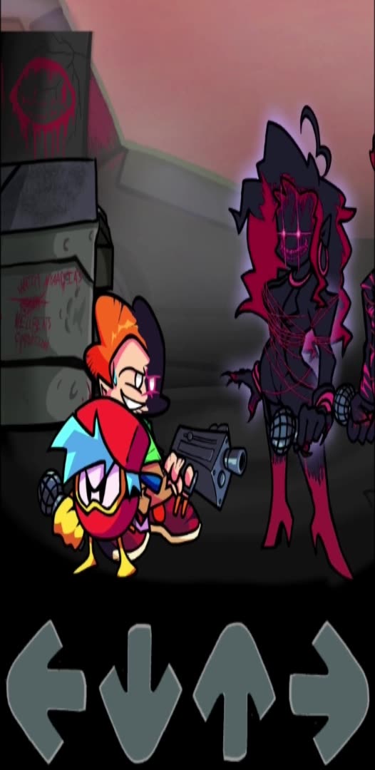 FNF Pac Funkin Pico VS Dad Mommy Duality #Shorts