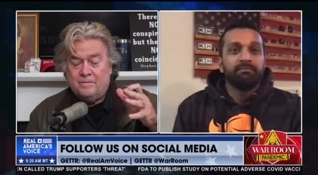 WAR ROOM - STEVE BANNON With Kash Patel
