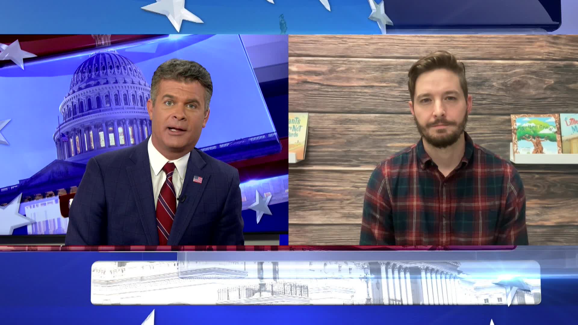 REAL AMERICA -- Dan Ball W/ Trent Talbot, Kirk Cameron Banned From ...