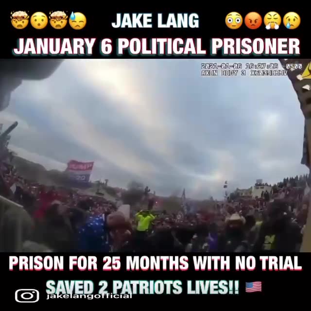 Political Prisoner Jake Lang Celebrates His Third Birthday in Prison ...