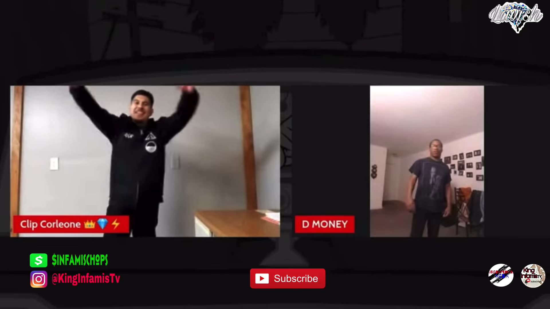 D Money vs King Infamis (FullBattle): Officer D Money Gets Packed Up By ...