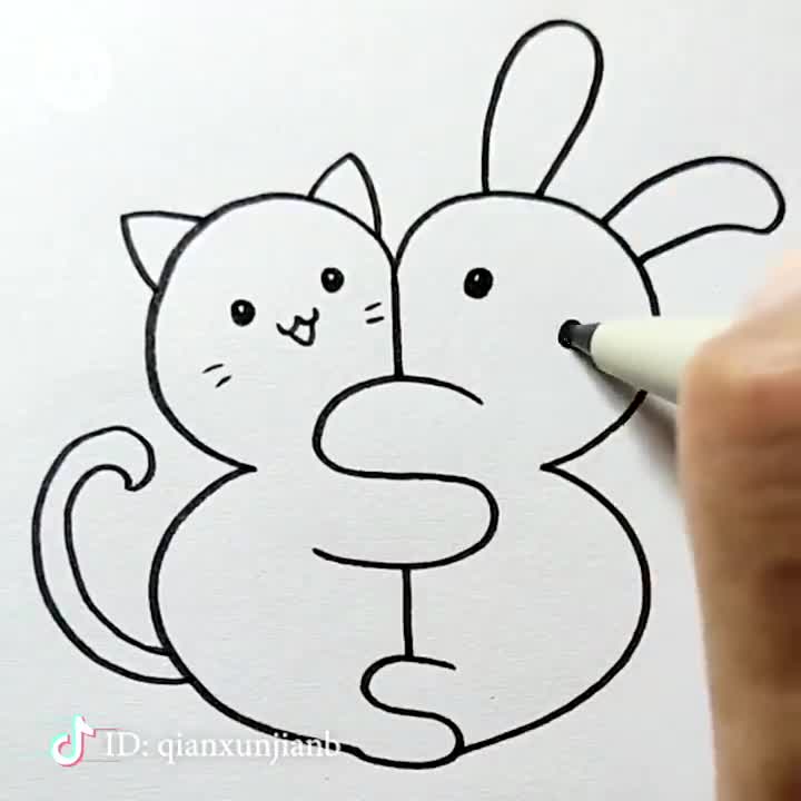 SIMPLE DRAWING TRICKS. HOW TO DRAW EASY WITH MARKERS. DRAWINGS IDEAS ...