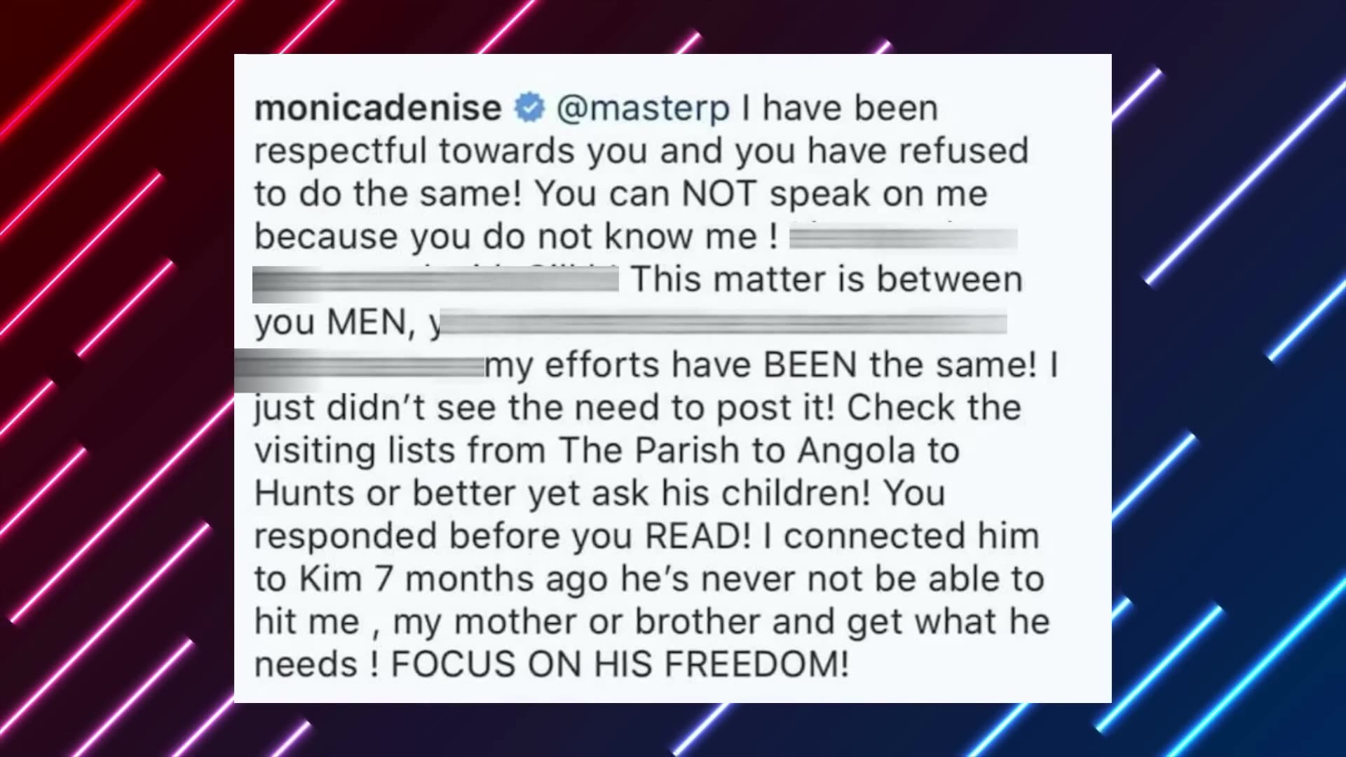 Goonica Exposed- The REAL Story of C-Murder & Monica _ Prison ...