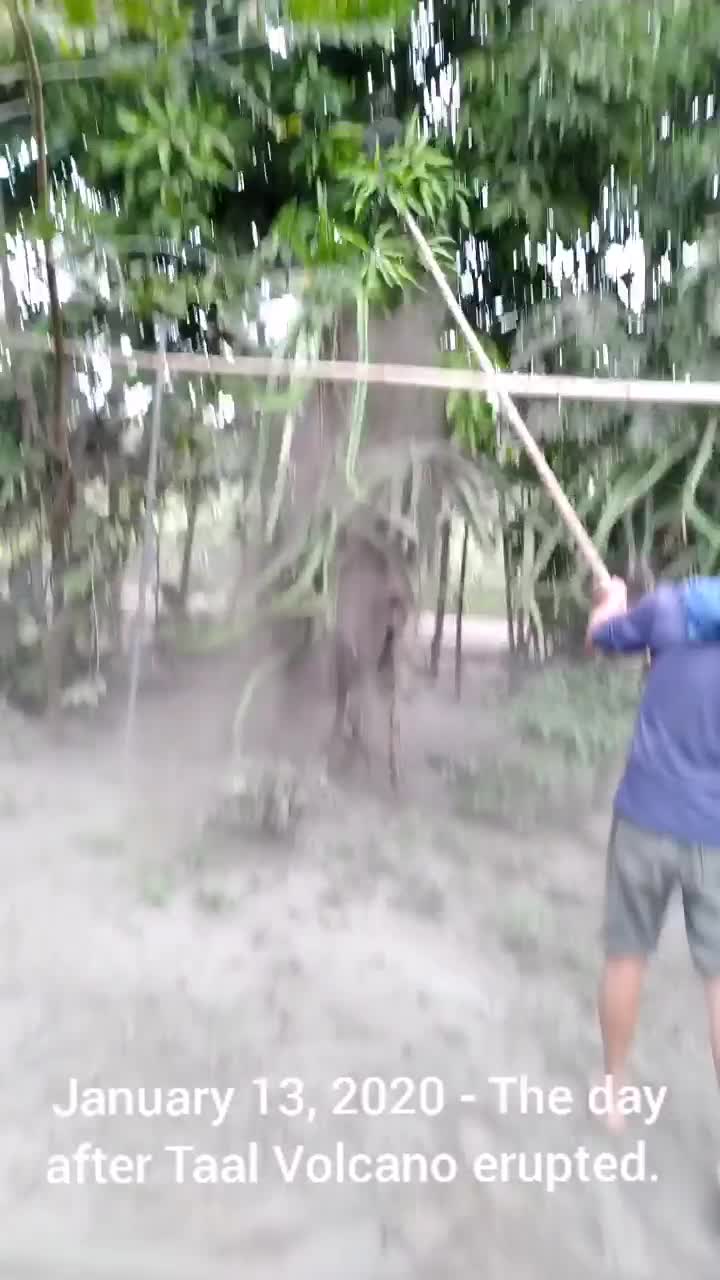 The Day After A Volcanic Eruption - Cleaning Part 1