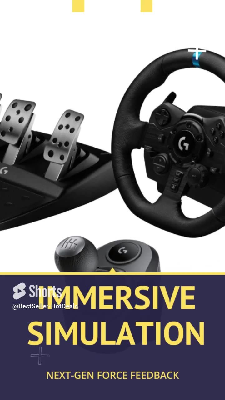Logitech G Logitech G923 Racing Wheel and Pedals