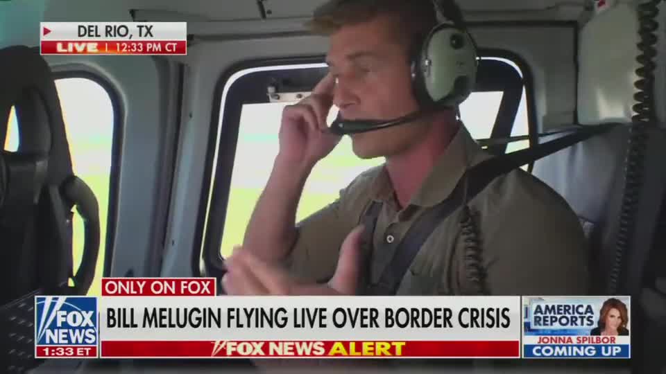Local law enforcement takes Fox News reporter up in helicopter after ...