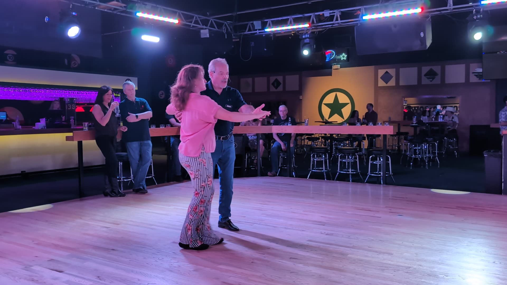 Progressive Double Two Step @ Electric Cowboy with Dan Truex and Alicia ...