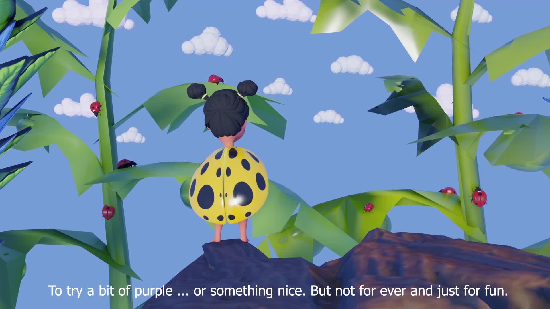 Sprokies Verhale | AFRIKAANS | Lara the yellow ladybird | Lara die geel ...