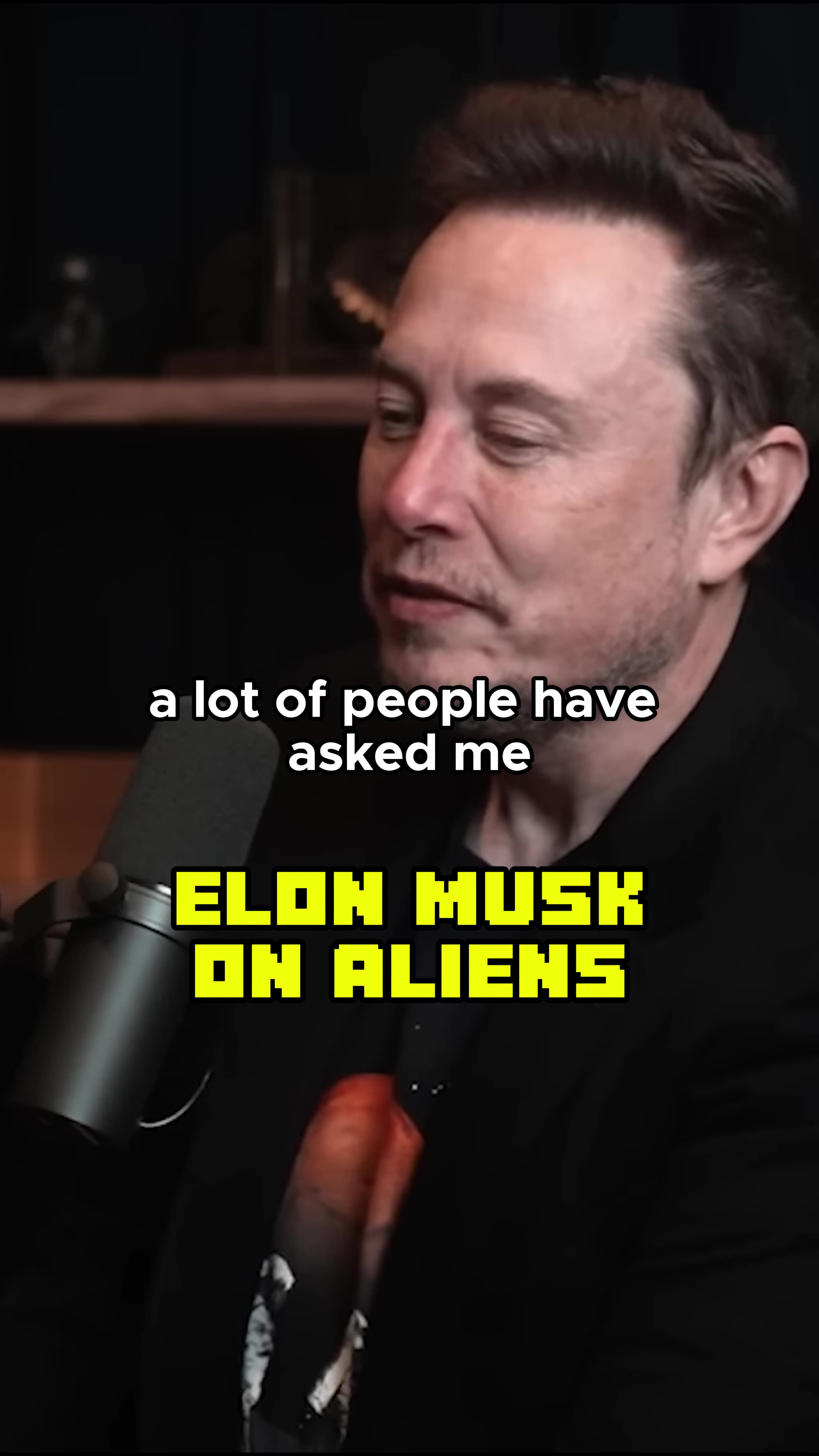 Elon Musk | Aliens | Lex Fridman #shorts #elonmusk #aliens