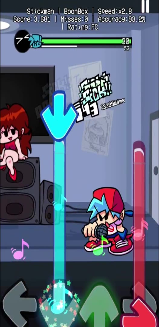 BoomBox FNF Stickman #Shorts