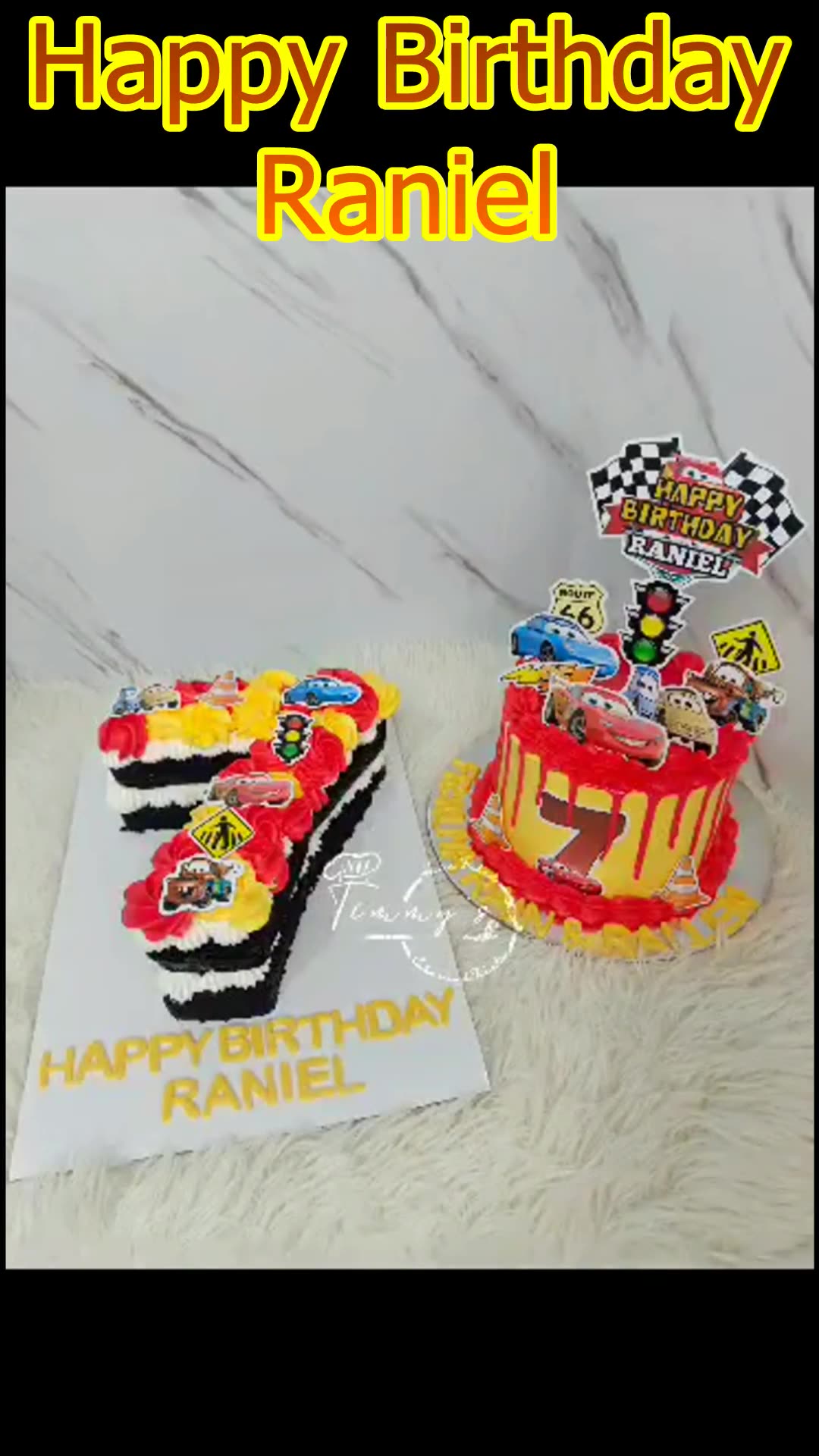 Decorating Custom Pixar Cars Cakes + Memes Installed