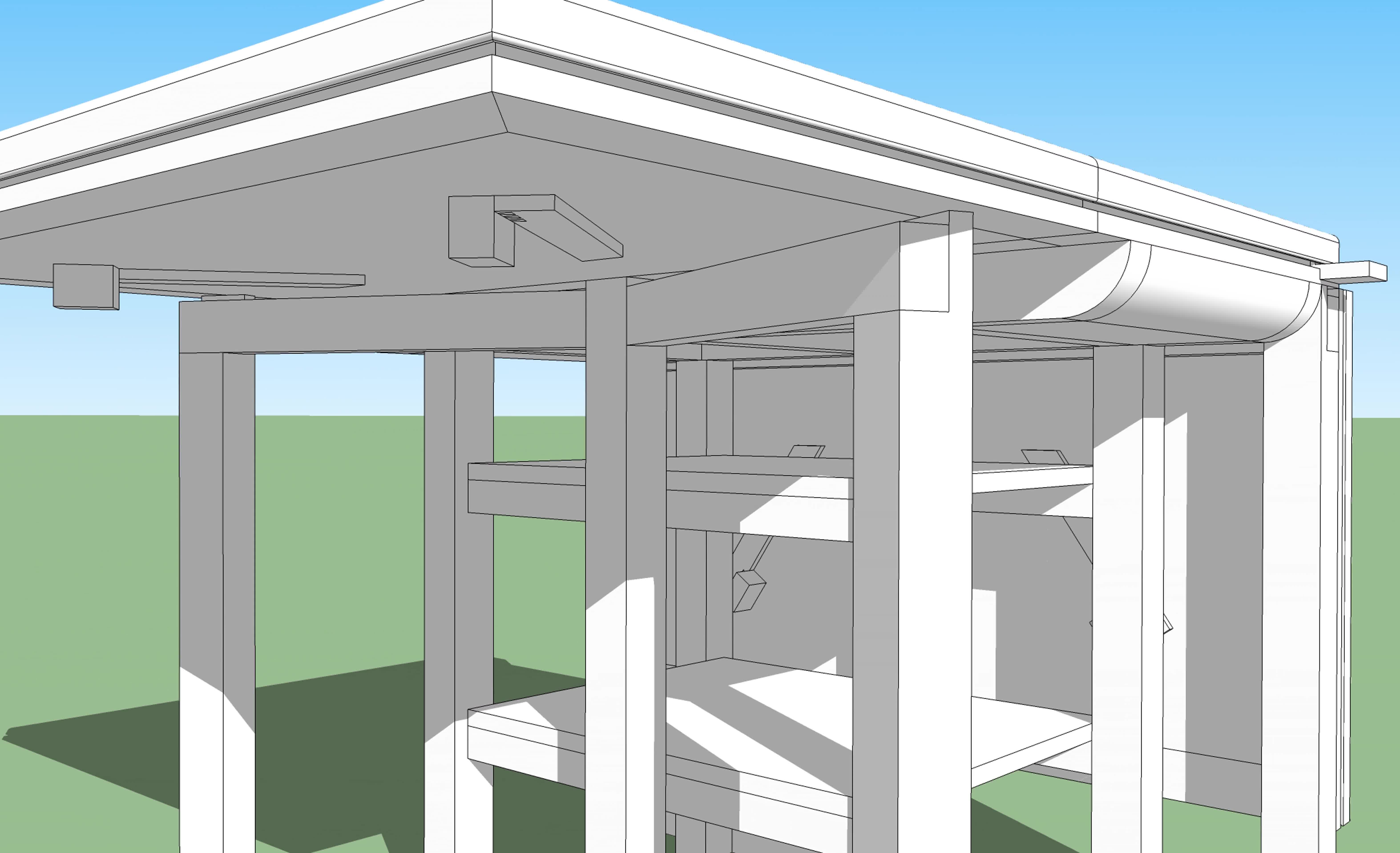 SketchUp model for a Game Table