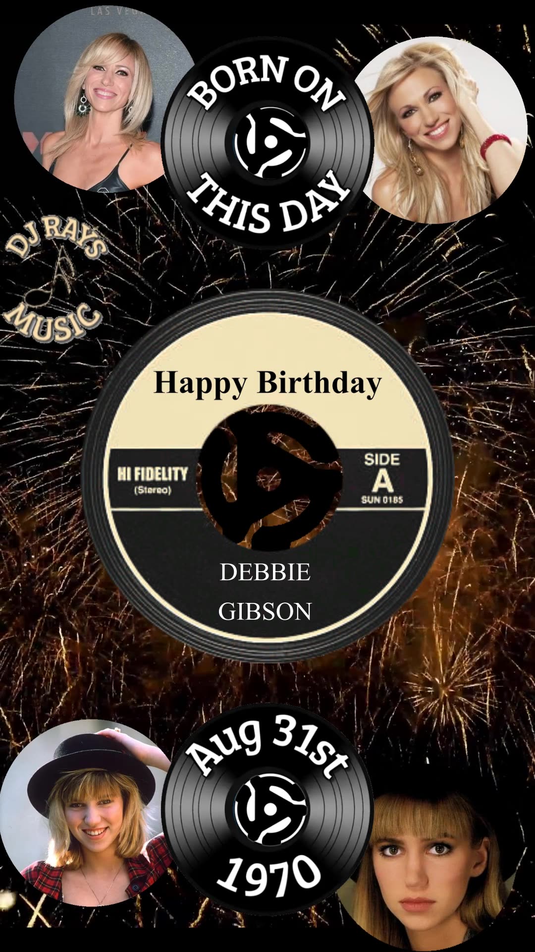 HAPPY BIRTHDAY DEBBIE GIBSON