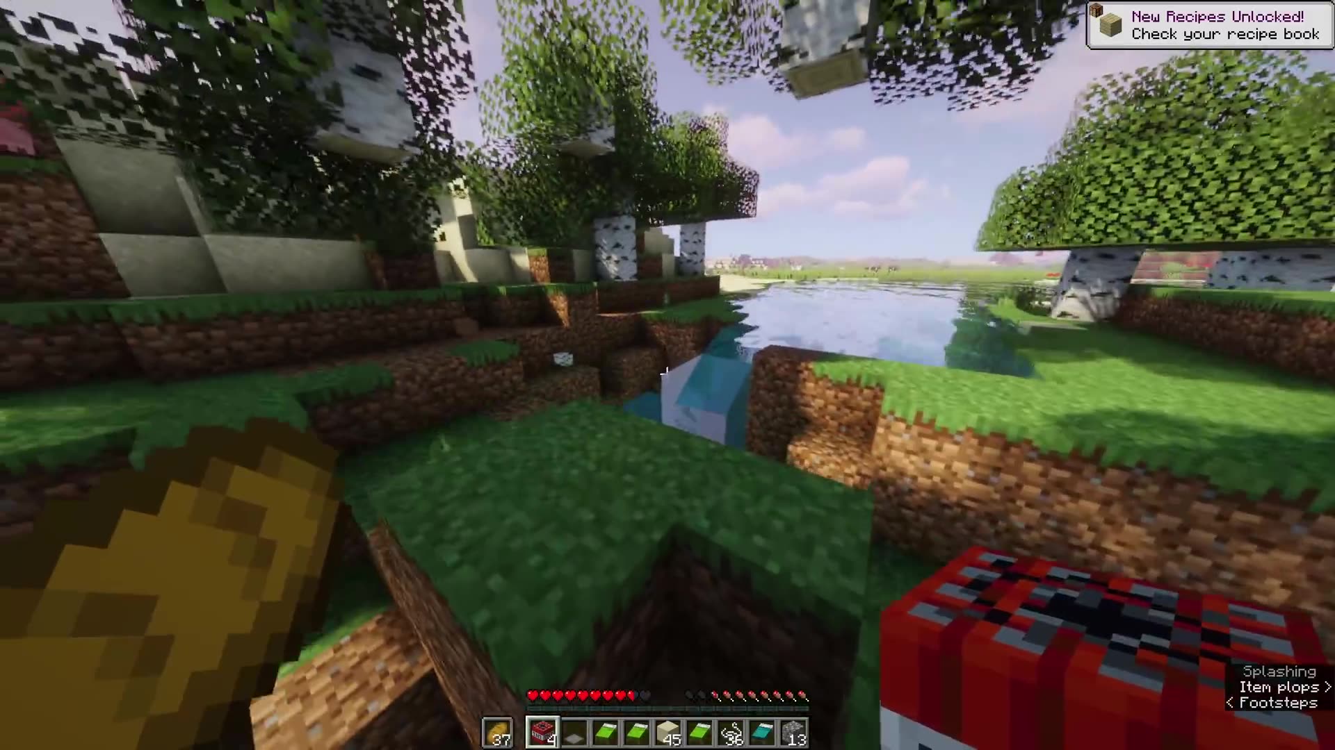 Minecraft speedrunning with shaders 2