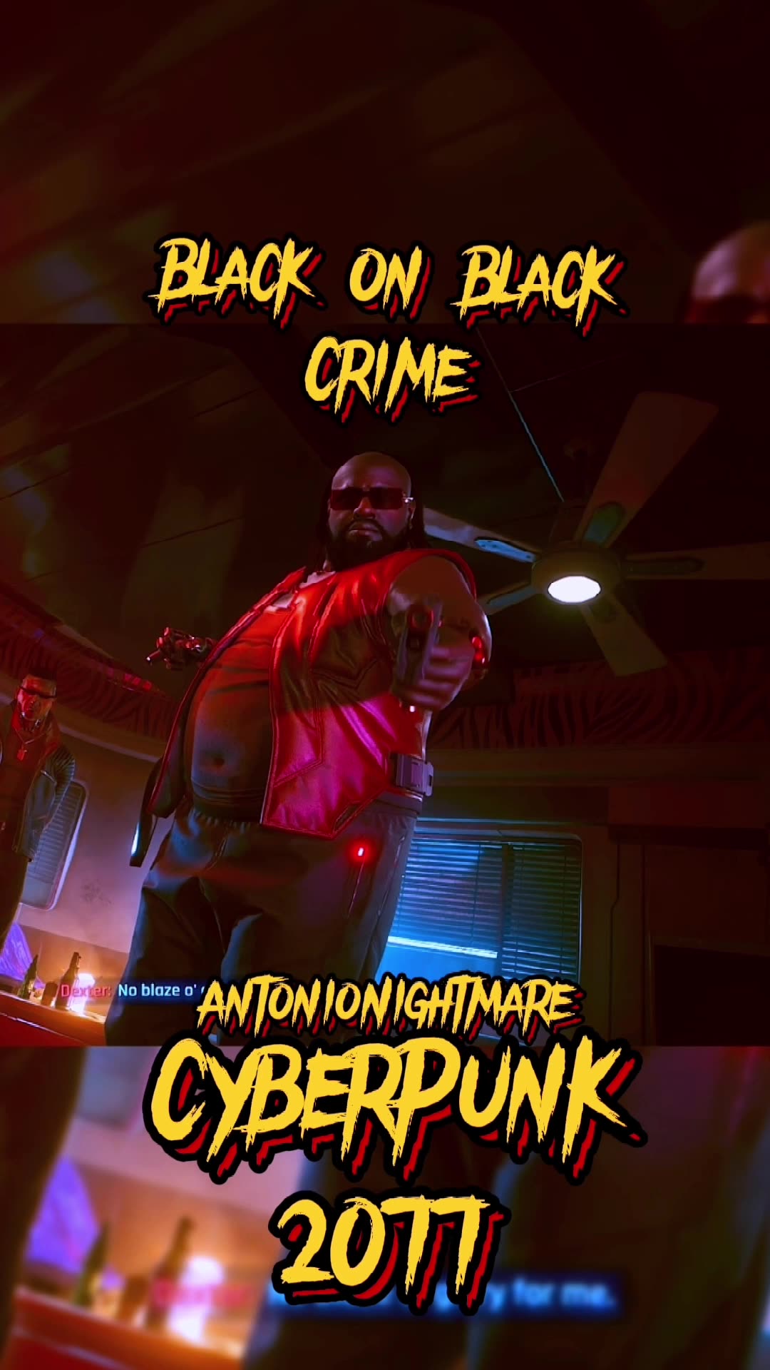 CyberPunk 2077 Crime Scene - Black On Black Crime! What a Snake 🐍 The ...