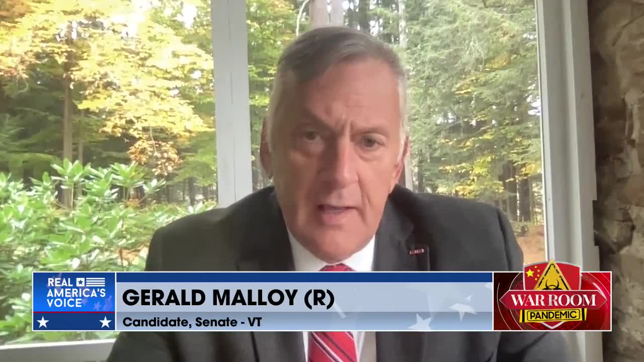 VT Senate Candidate Gerald Malloy: Biden's Created Crises Are Harming ...