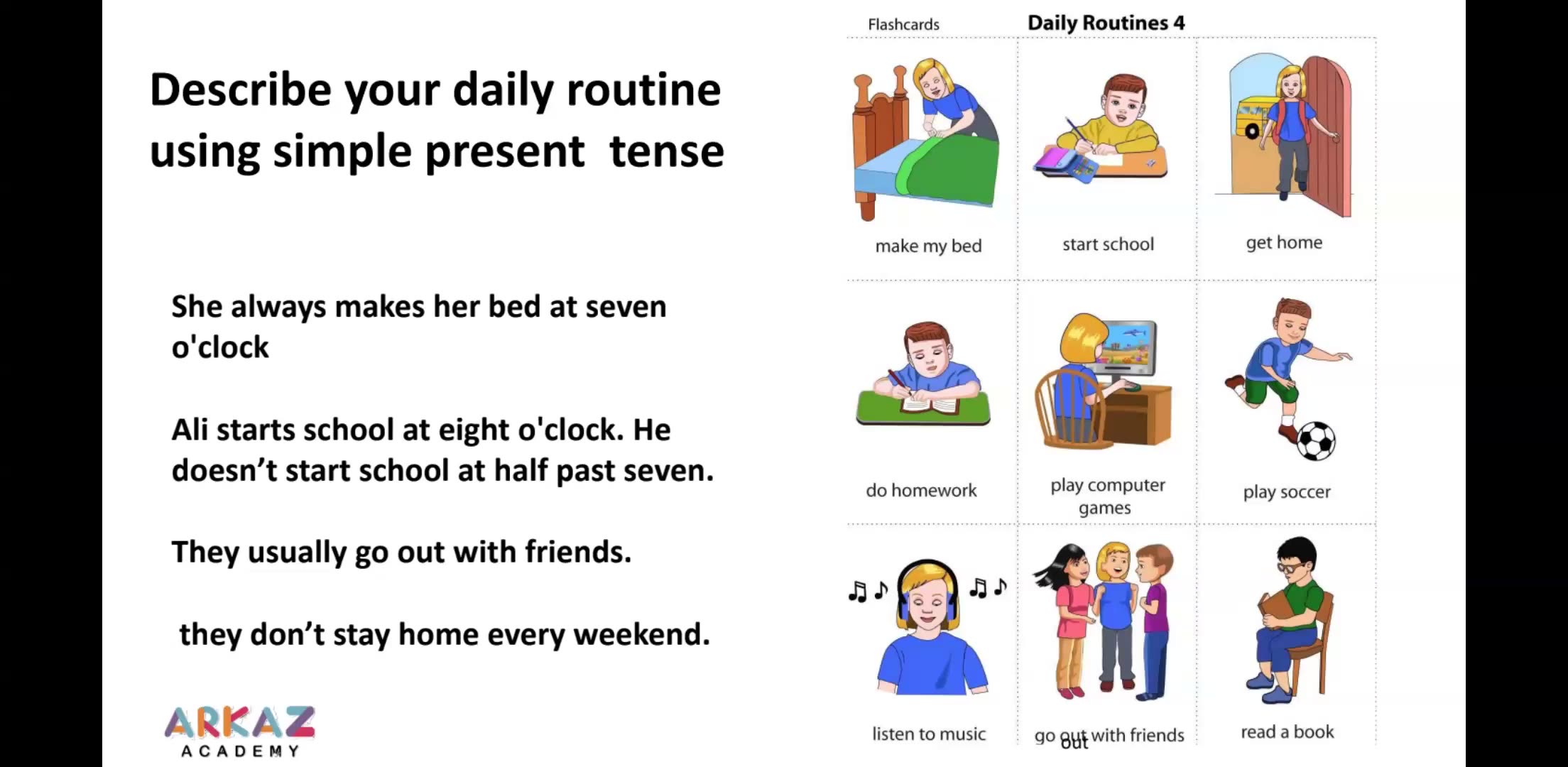 C25 Speaking session (daily routine)