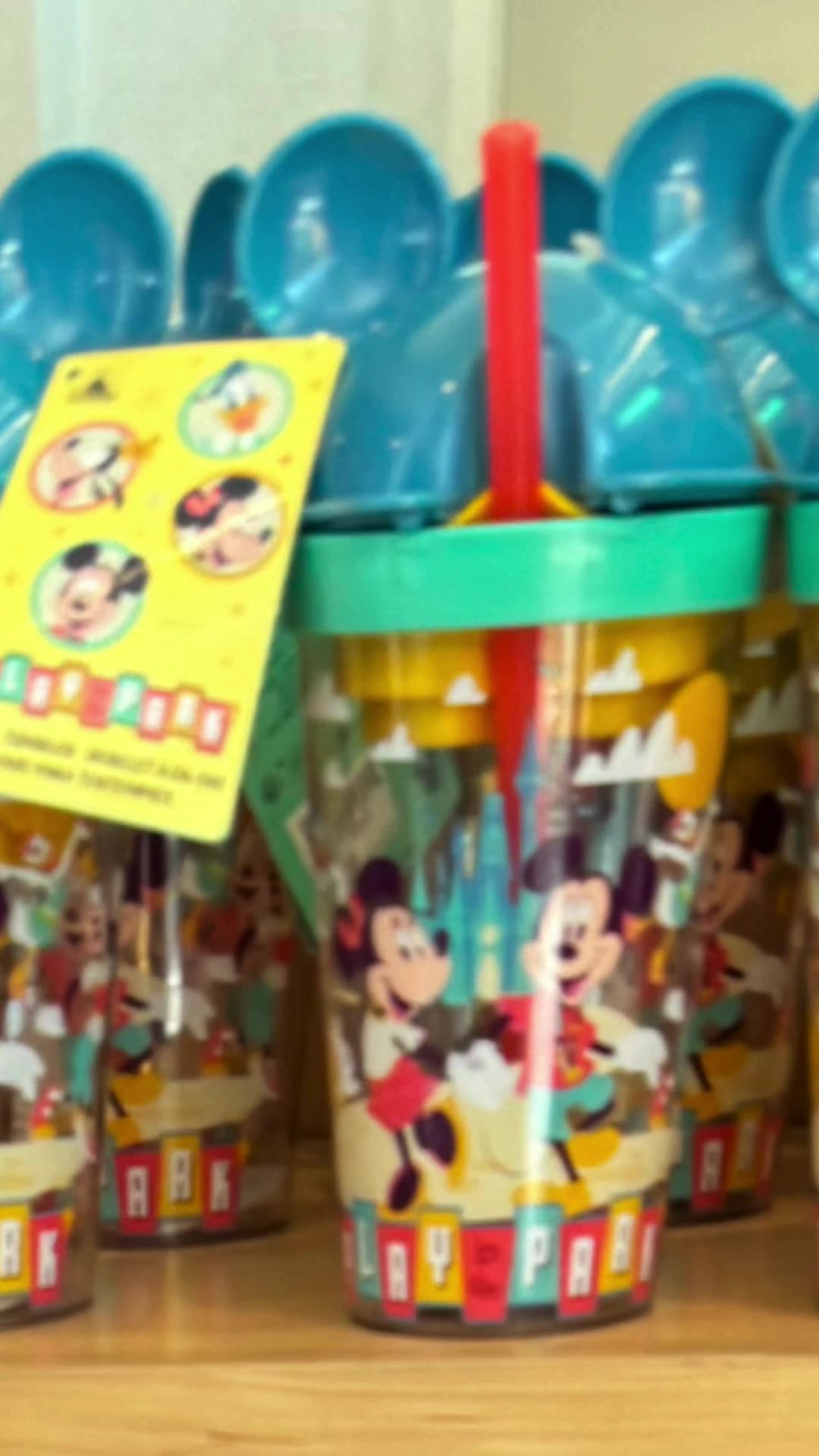 Disney Parks Mickey and Minnie Mouse Play in the Parks Sipper Cup #shorts