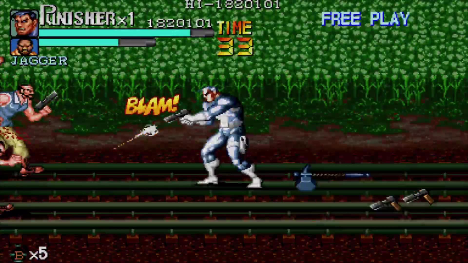 Marvel Vs Capcom Collection - THE PUNISHER - FULL PLAYTHROUGH ...