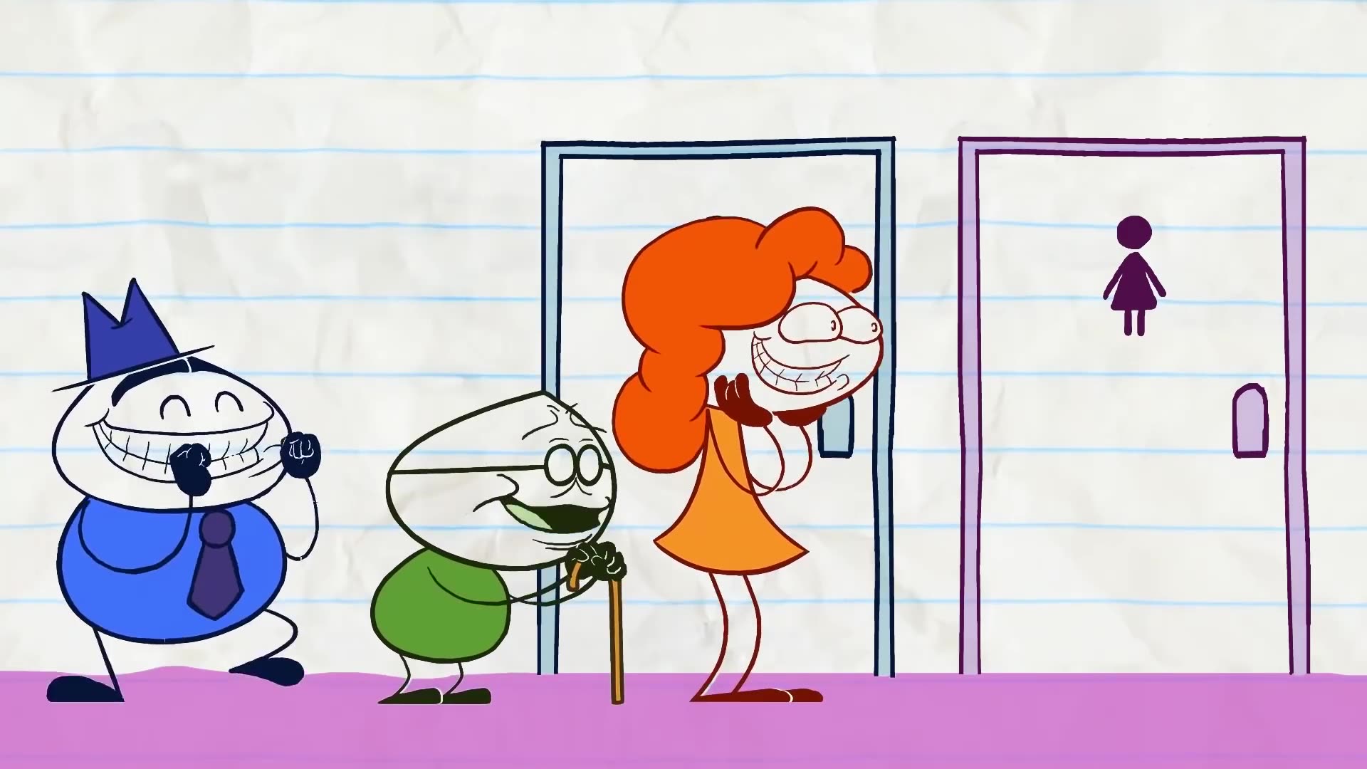 "Hair Force One" | Animation | Cartoons | Pencilmation Compilation