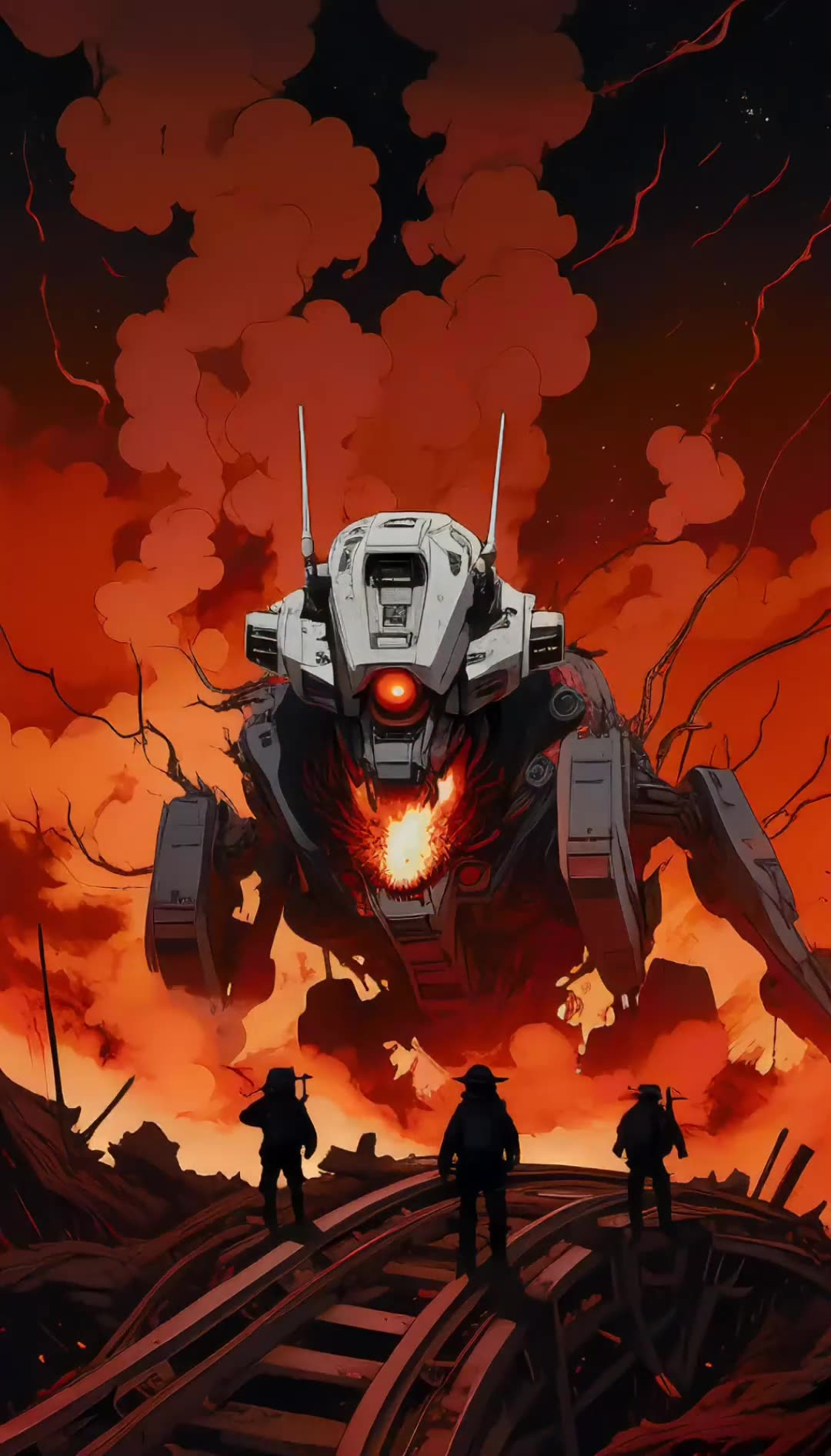 HELLISH TECHNOLOGY - Dystopian Tech Hell AI Animation (Deforum / SDXL ...