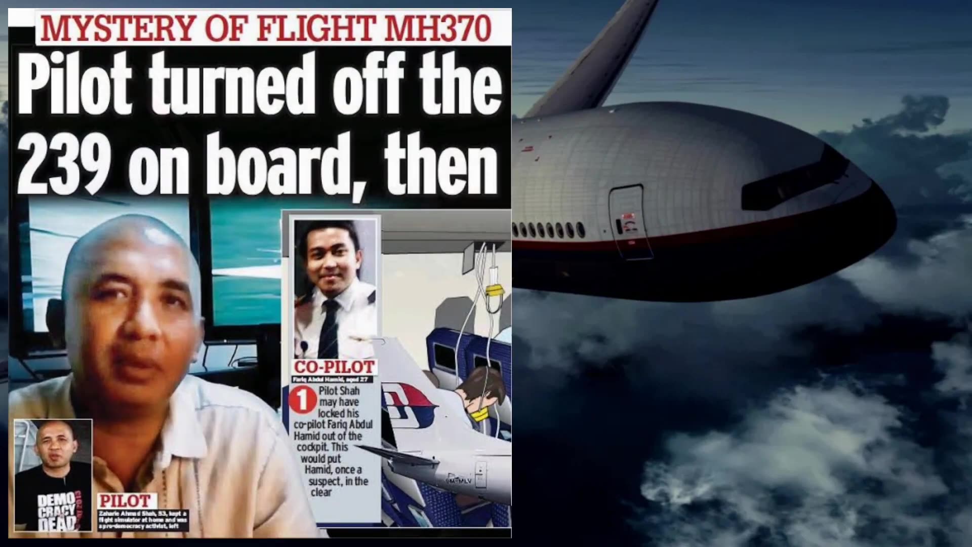 Flight MH370 - disappearance of Malaysia Airlines Flight MH370