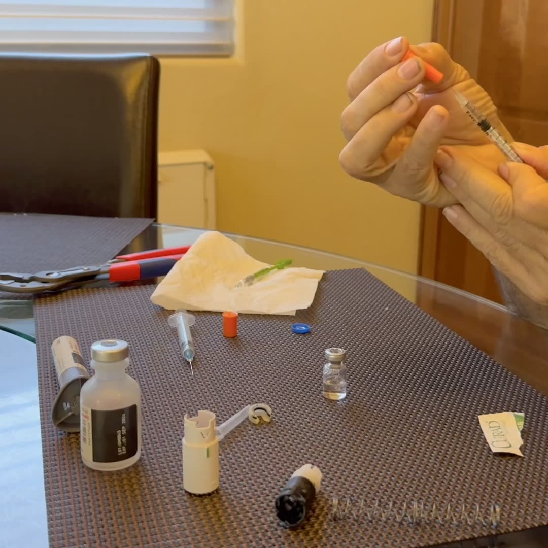 Beating big Pharma games: Mounjaro pen disassembly to get partial doses.