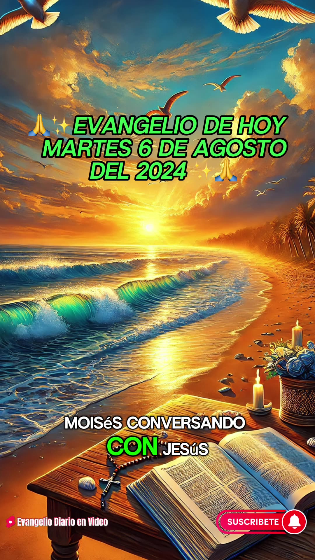 ёящп Evangelio De Hoy Martes 6 De Agosto Del 2024 ёящп