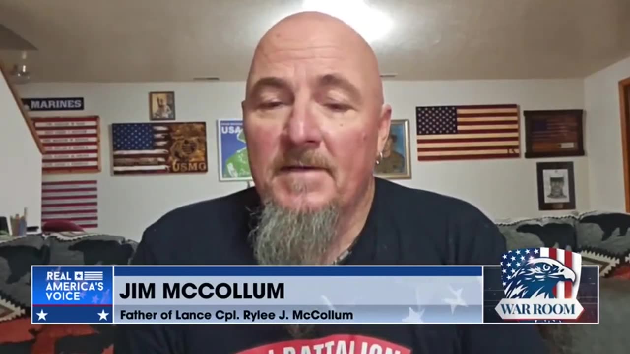 Jim McCollum, Gold Star father of Marine Lance Cpl. Rylee McCollum, on ...