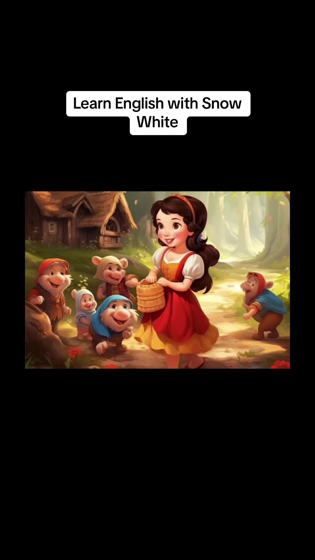 Story of Snow White / Disney cartoons for kids /Bedtime stories/ Poem ...