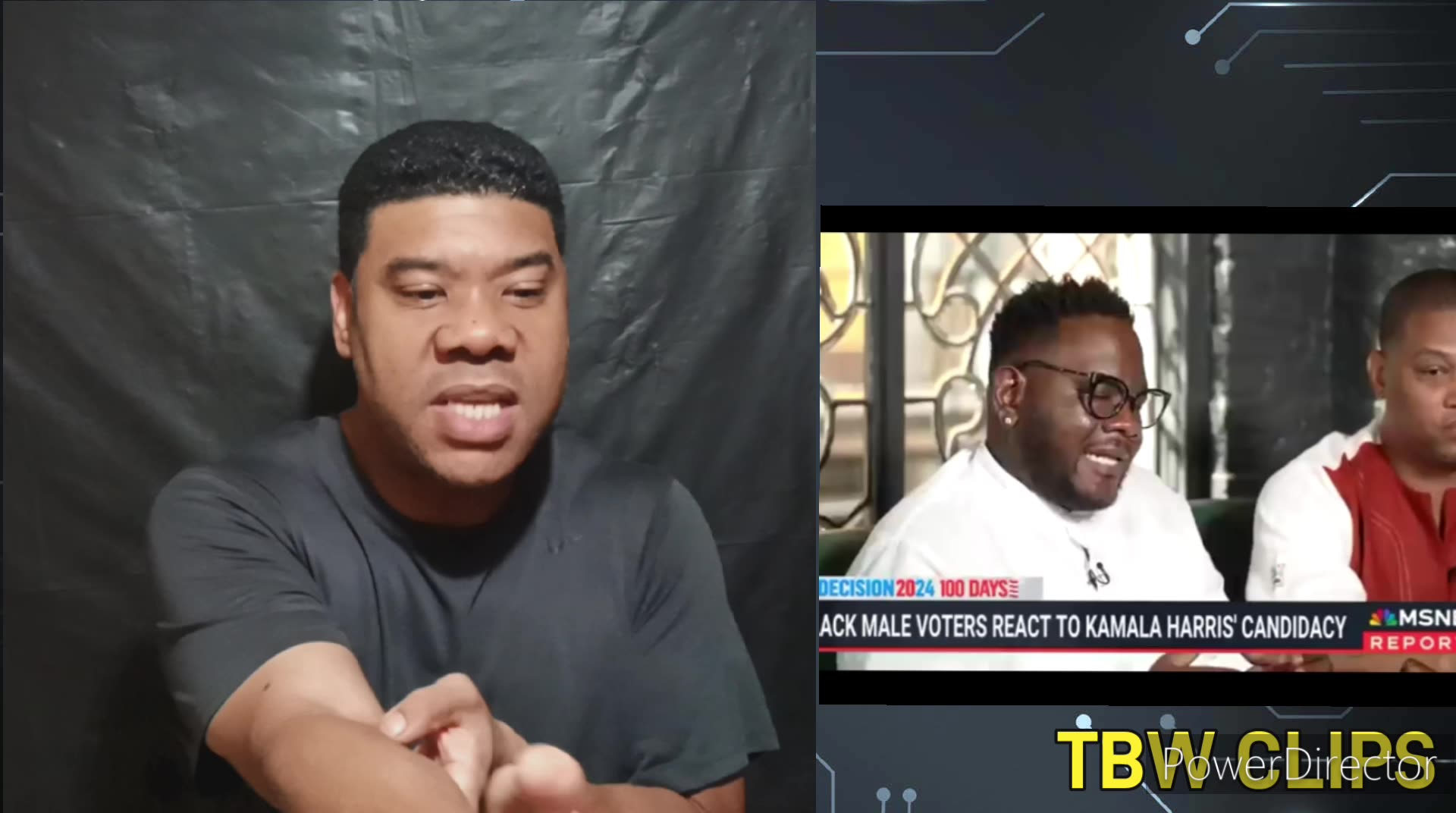 BLACK men VOICE their OPINIONS about KAMALA HARRIS.