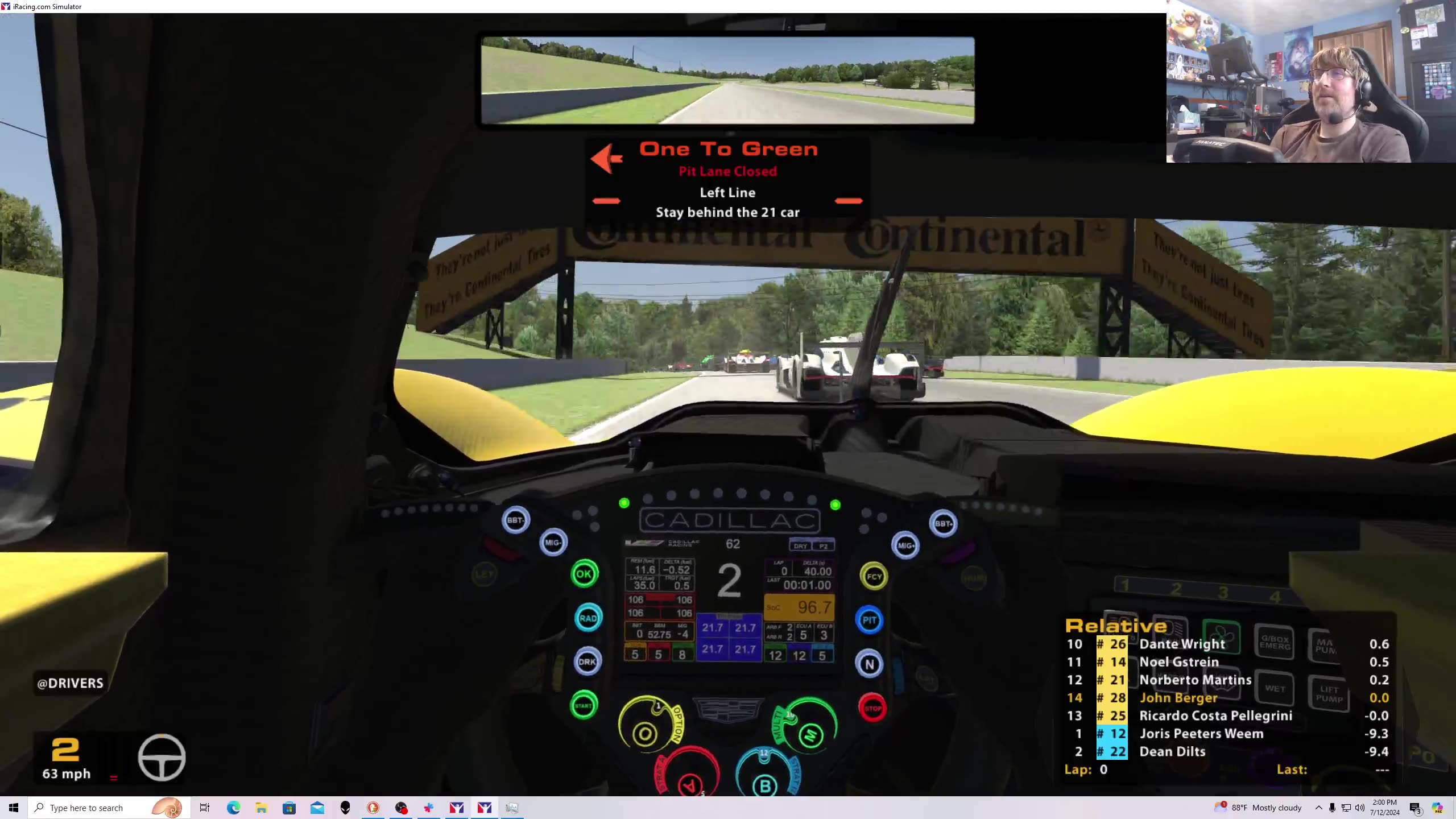 iRacing A Fixed IMSA iRacing Series from MoSport 7/12/24. American V8 ...