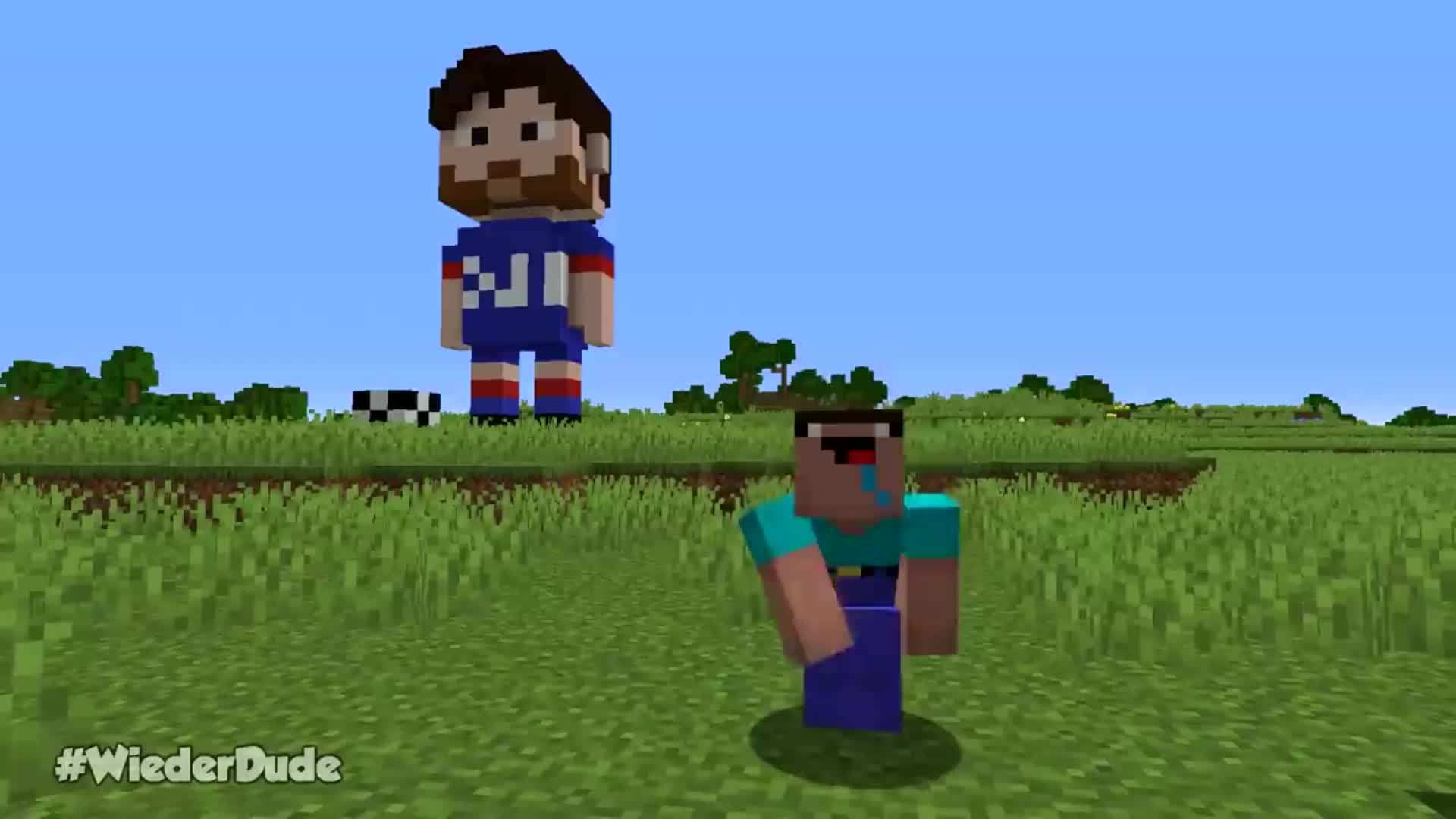 MESSI PSG STATUE HOUSE BUILD CHALLENGE in Minecraft: NOOB vs PRO vs ...
