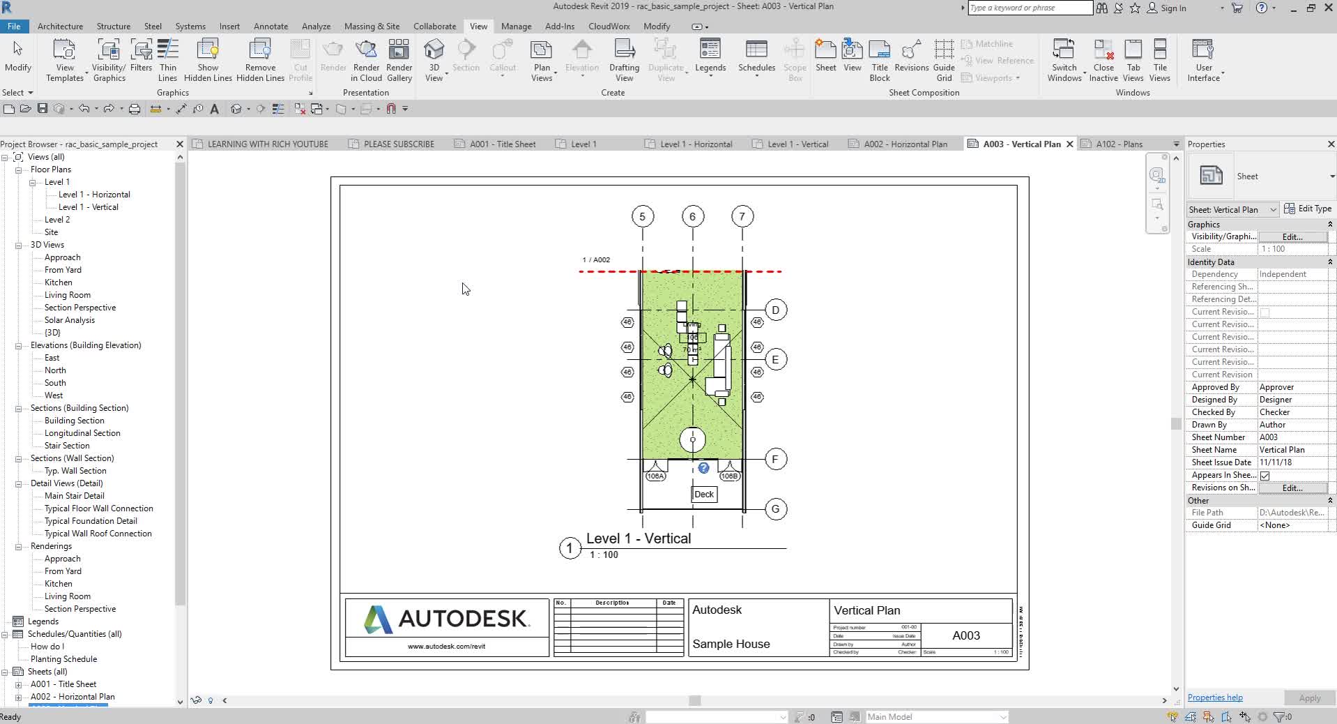 AUTODESK REVIT TIPS AND TRICKS: HOW TO USE VIEW REFERENCE