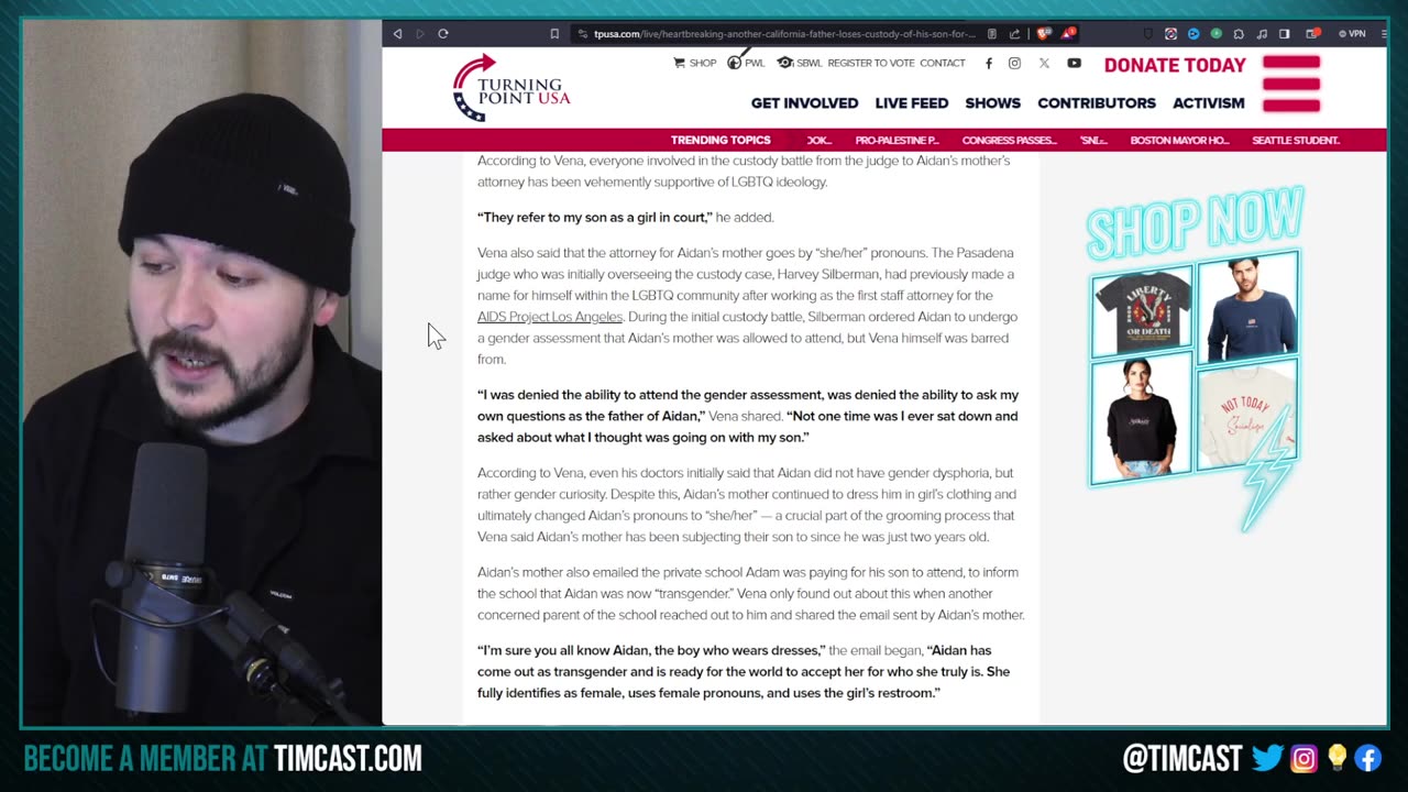 Father Has Son KIDNAPPED By Government For Being 'Trans,' Adam Vena Has ...