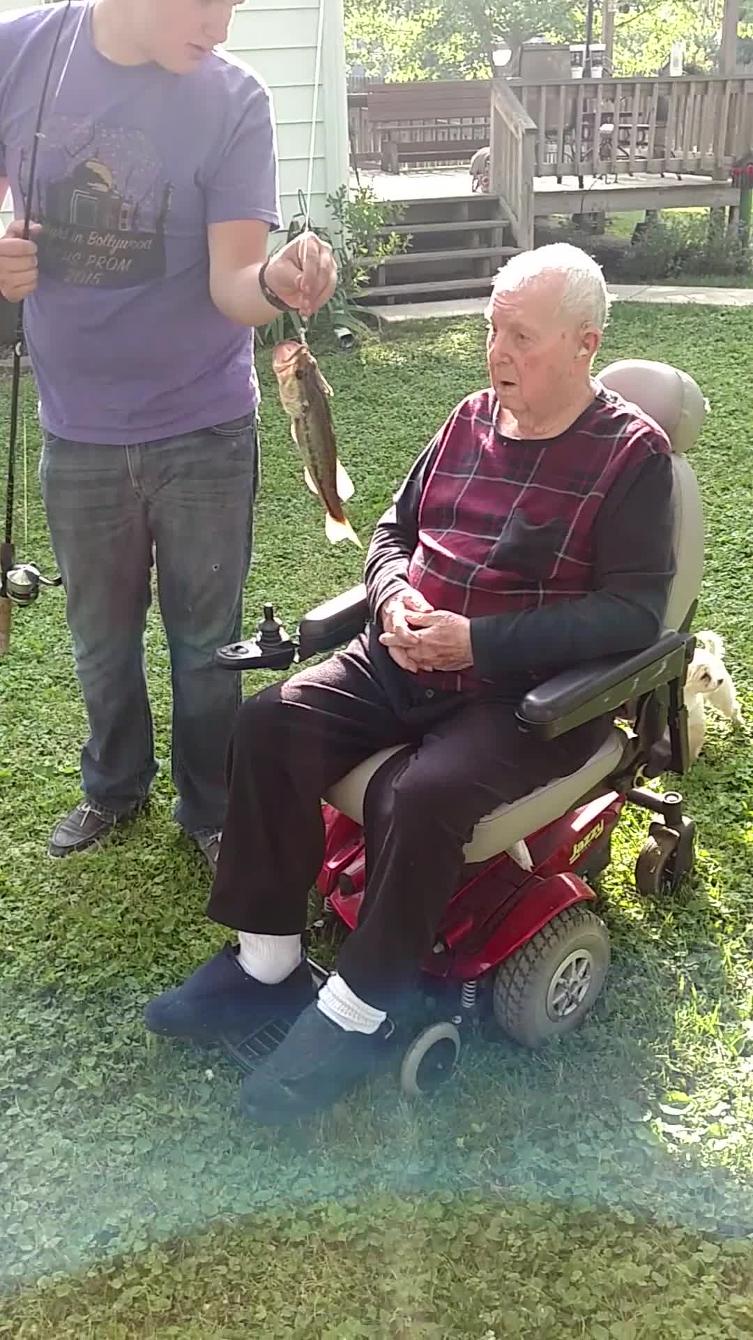 Helping 98-Year-Old Papaw Fish One More Time