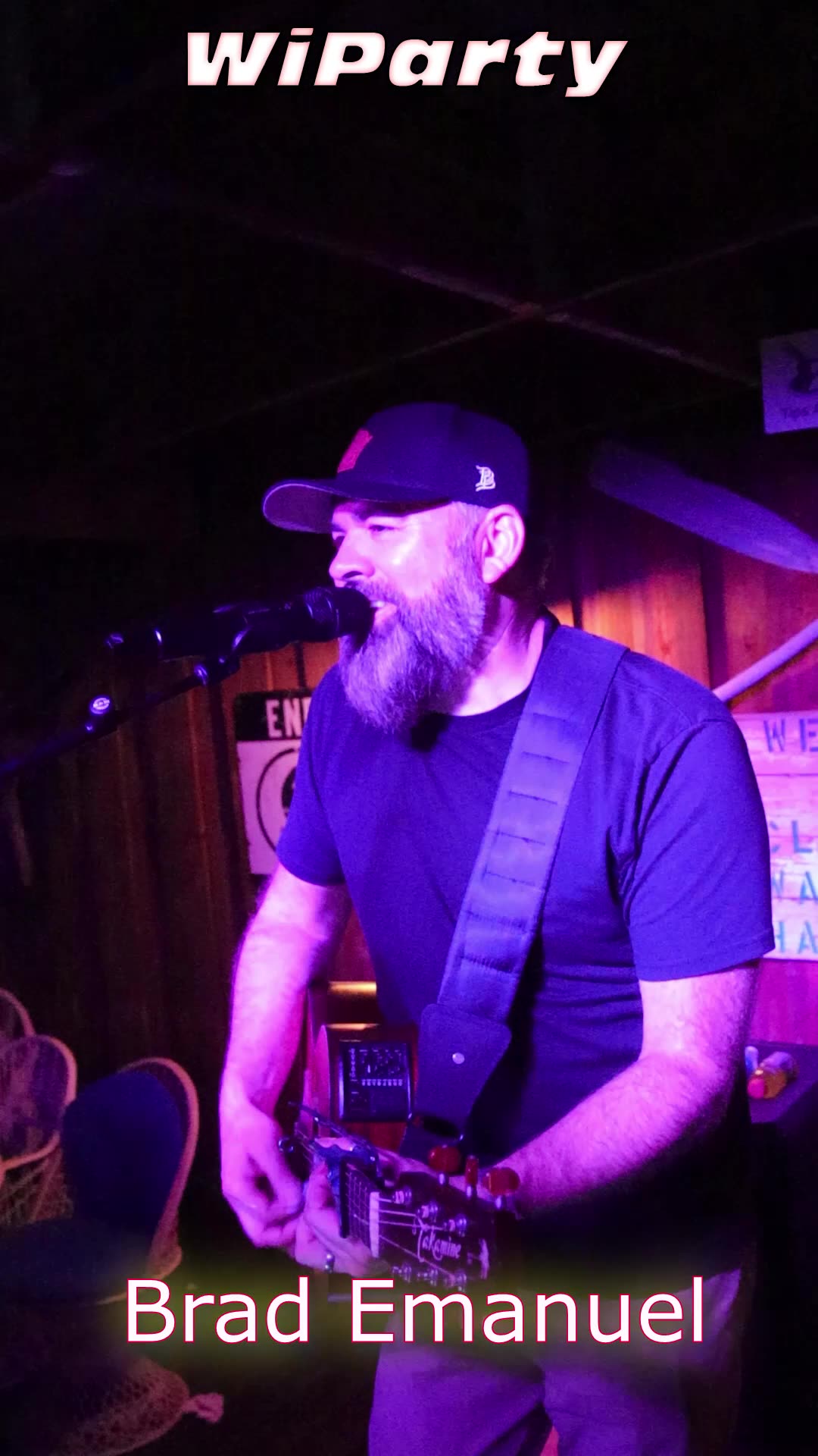 Brad Emanuel sings Tyler Childers Feathered Indians at Clear Water Harbor
