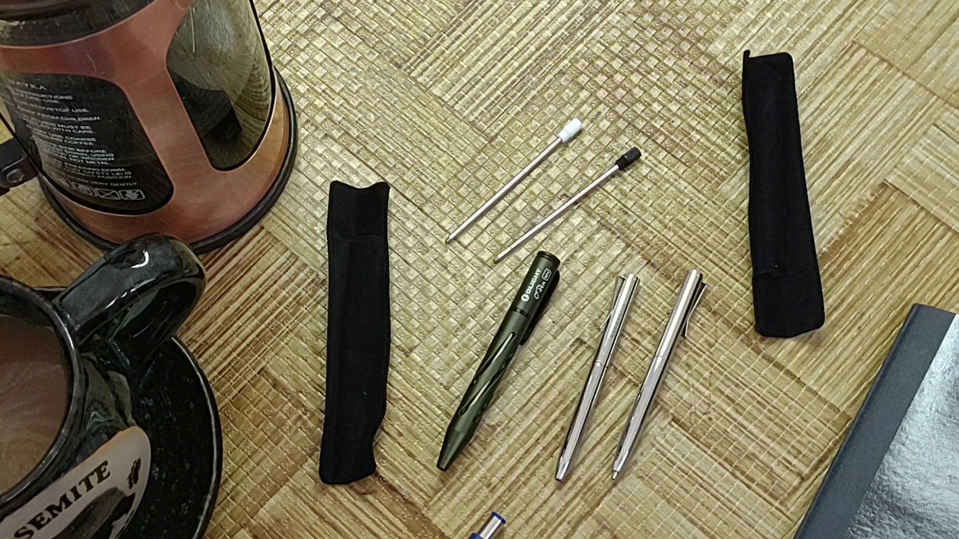 PRODUCT REVIEW: NARWHAL CO PEN SET OF 2. THUMBS UP BUT WITH A CAVEAT ...