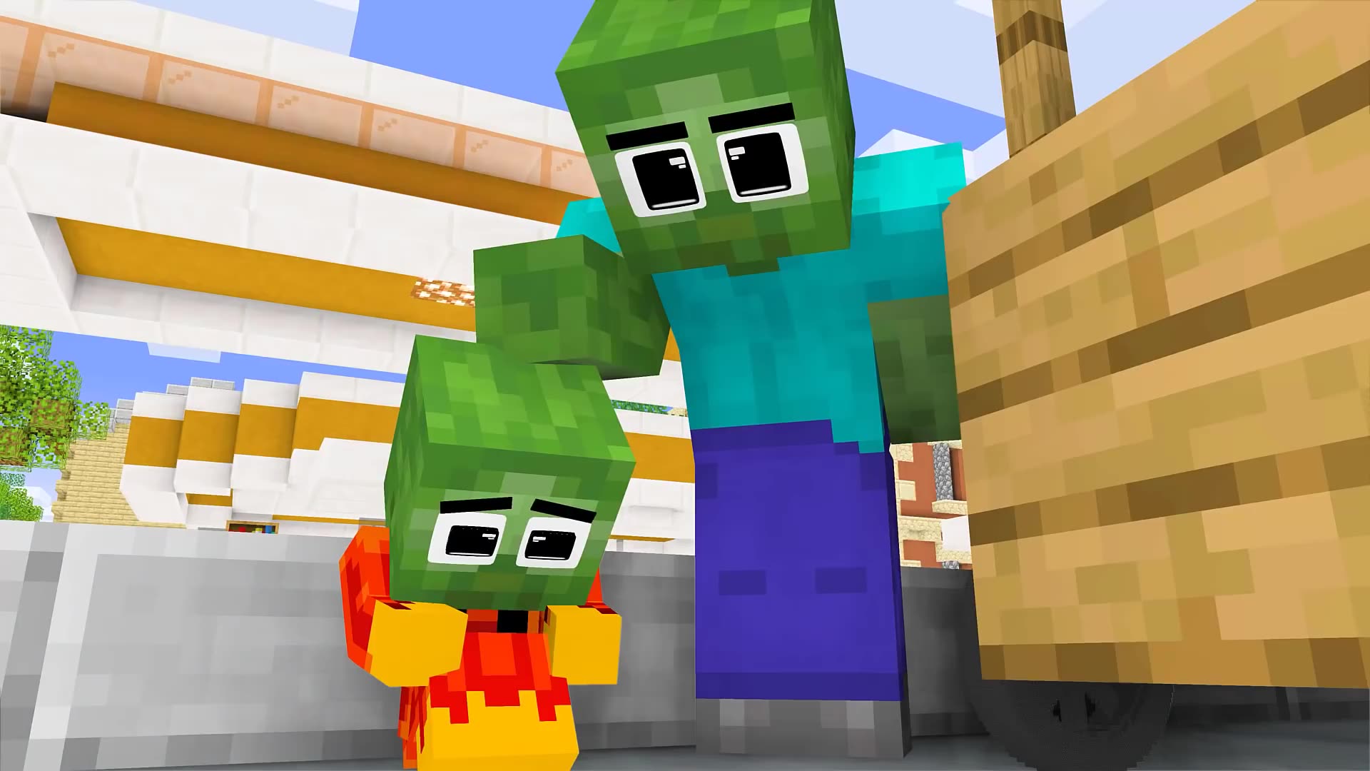 Monster school Top 5 Fire Baby Zombie Season 3 All Episode 2 - Sad ...