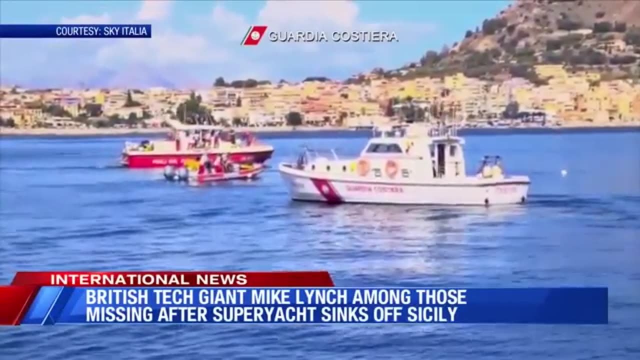 British tech giant Mike Lynch among those missing after superyacht ...