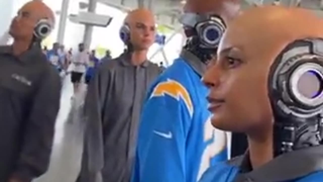 SPOOKY!! AI Robots at NFL Football Game: Are We One Step Closer to a ...