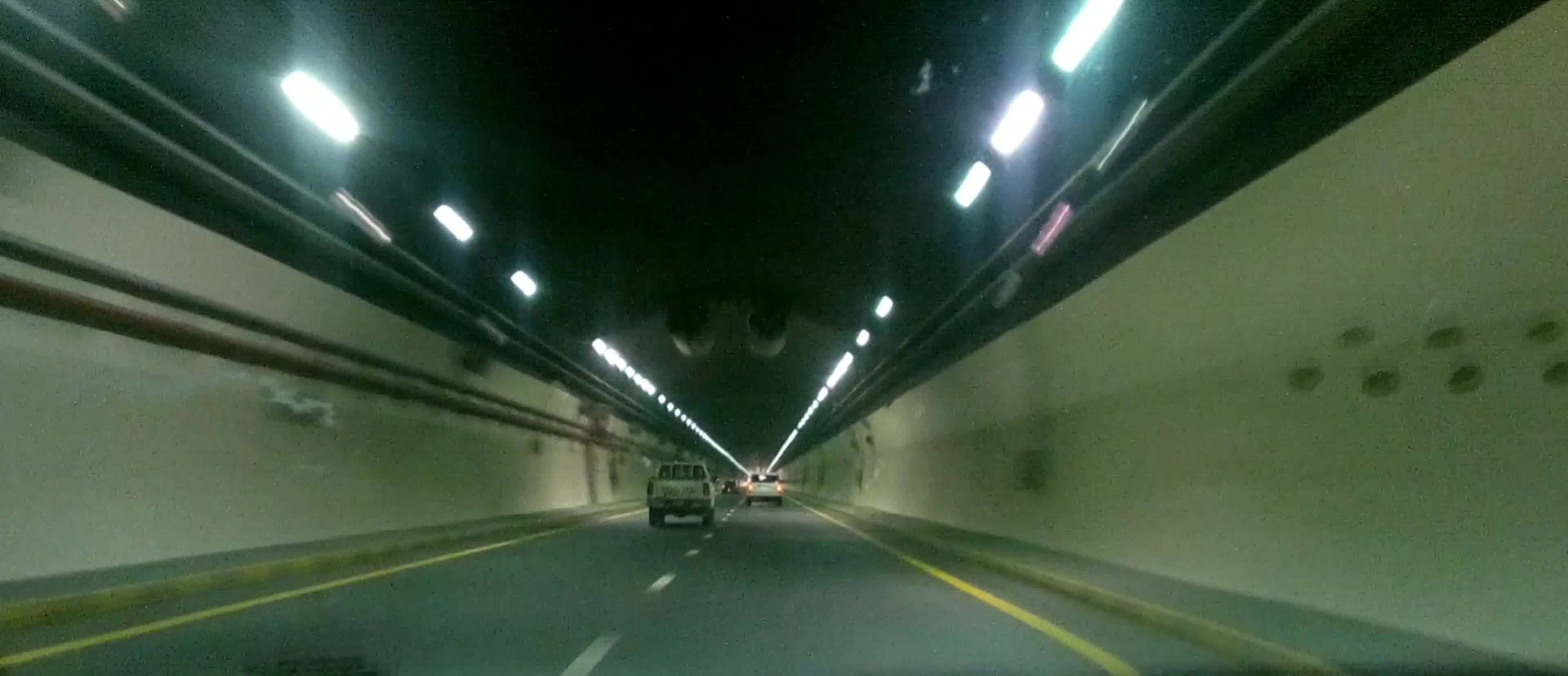 The Beautiful and amazing mountain of UAE and the longest tunnel