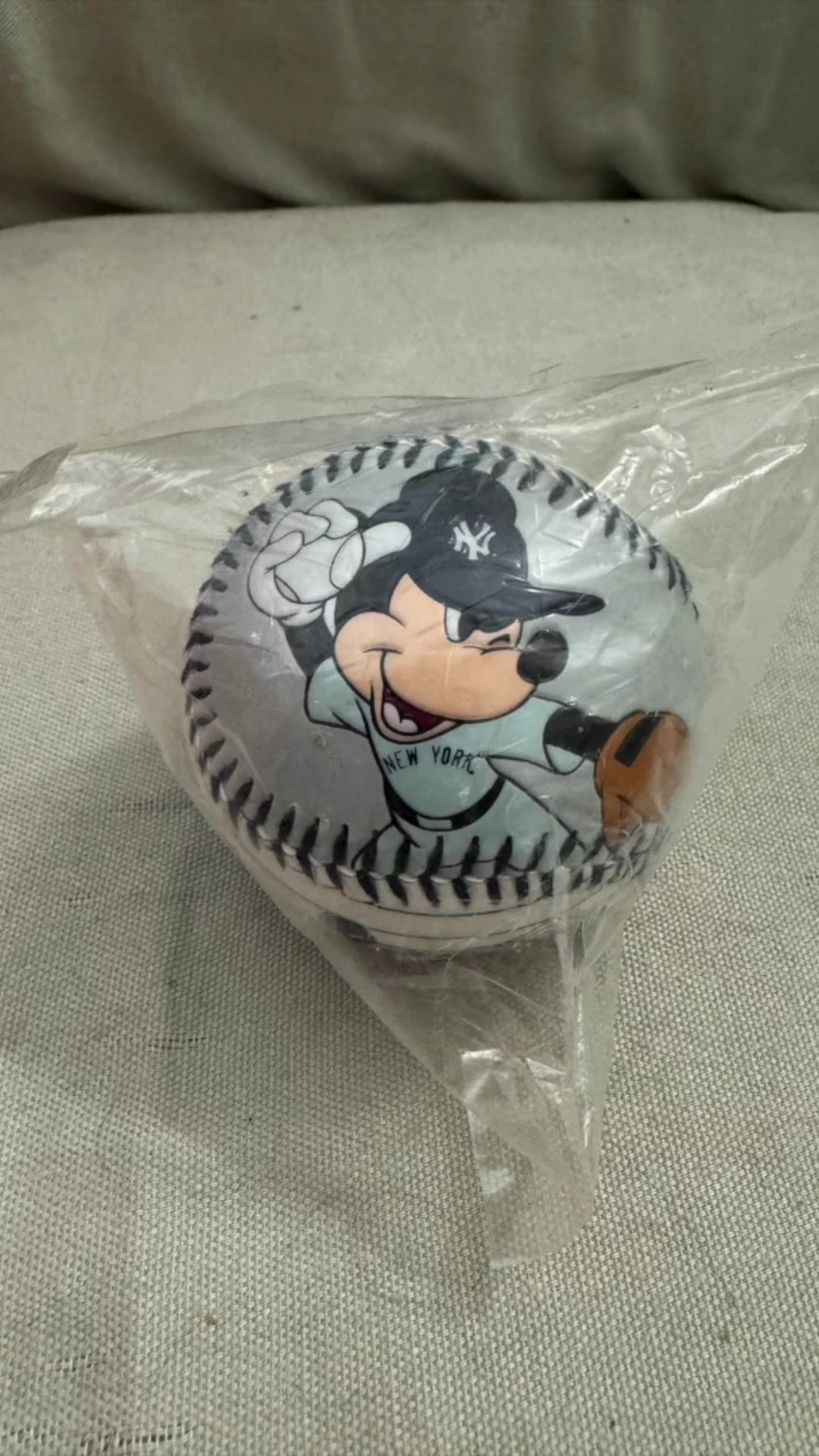 Disney Mickey Mouse New York Yankees Collectible Baseball #shorts