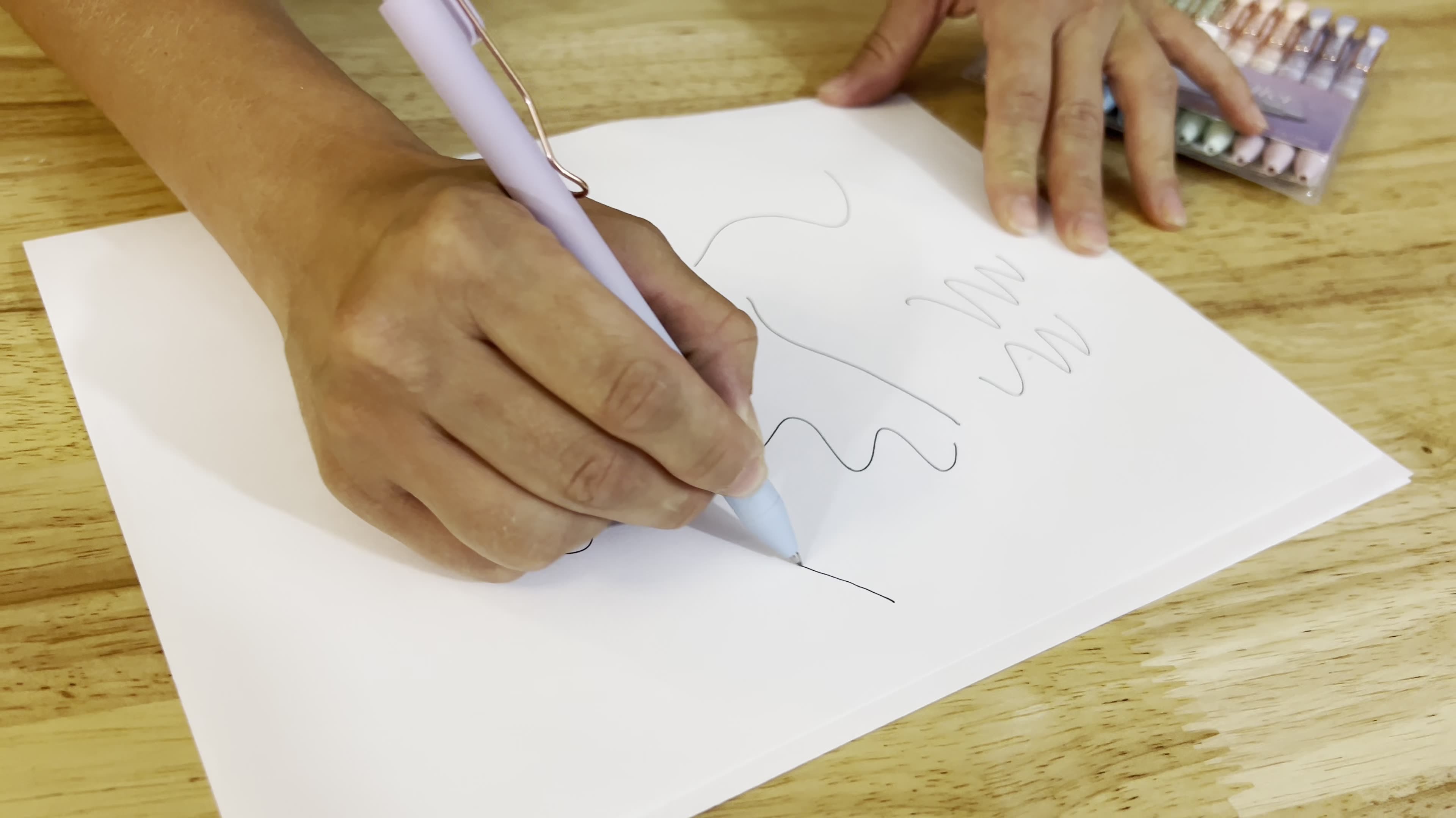 Smooth Writing Gel Pens No Bleed & Smear Black Ink Cute Pens Fine Point ...