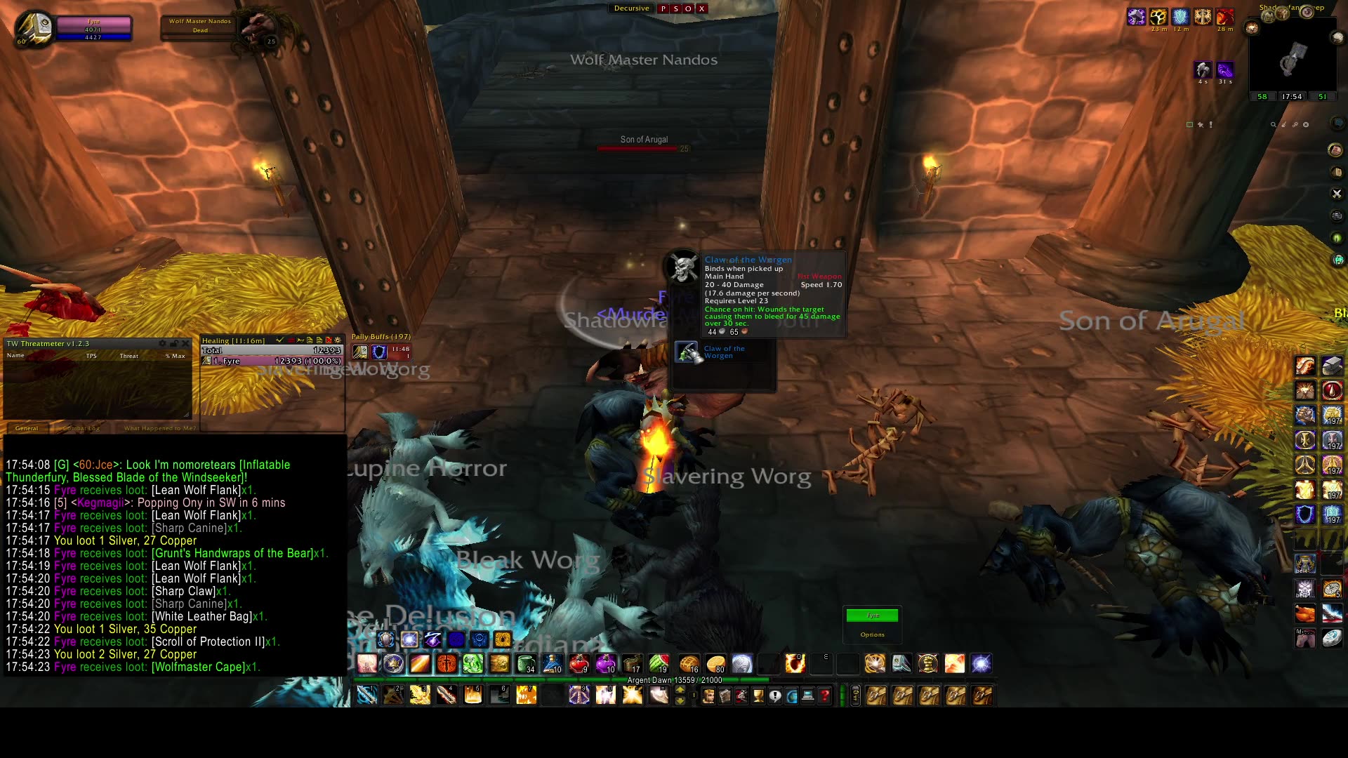 Turtle wow - Paladin SFK aoe run